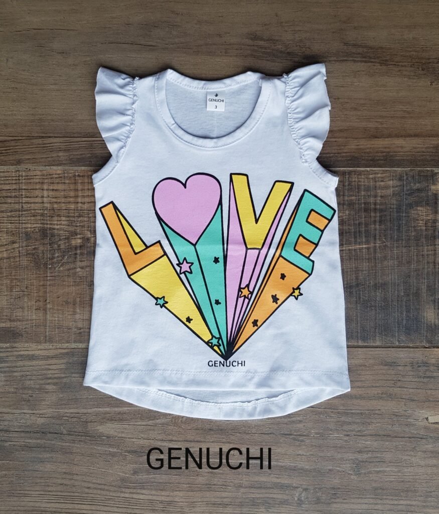 musculosa beba Love arcoiris | Genuchi