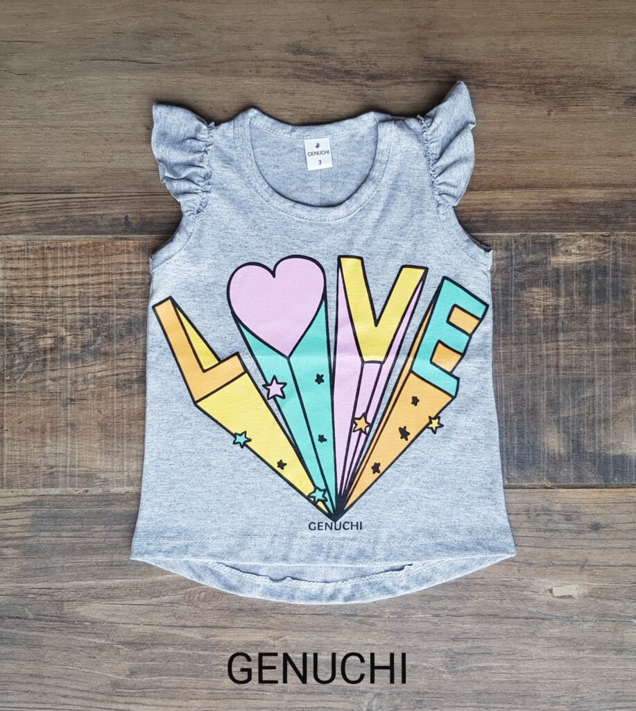 musculosa beba Love arcoiris | Genuchi